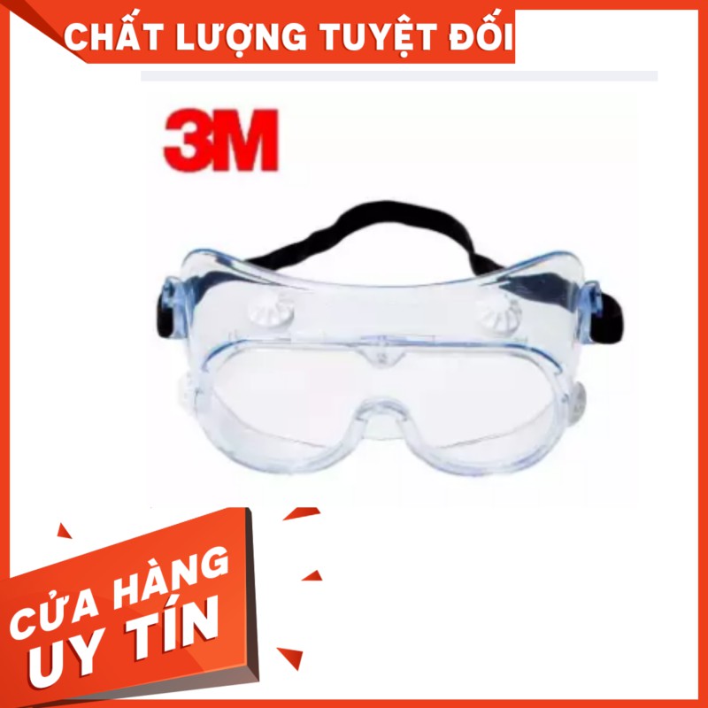 [CHÍNH HÃNG] Kính bảo hộ chống hóa chất 3M 334 Splash Safety Goggles ...