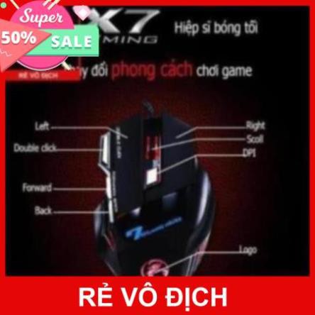 Chuột Chơi Game Mouse iMICE X7 Gaming (Dây dù – Led 7 màu) | Shopee Việt Nam