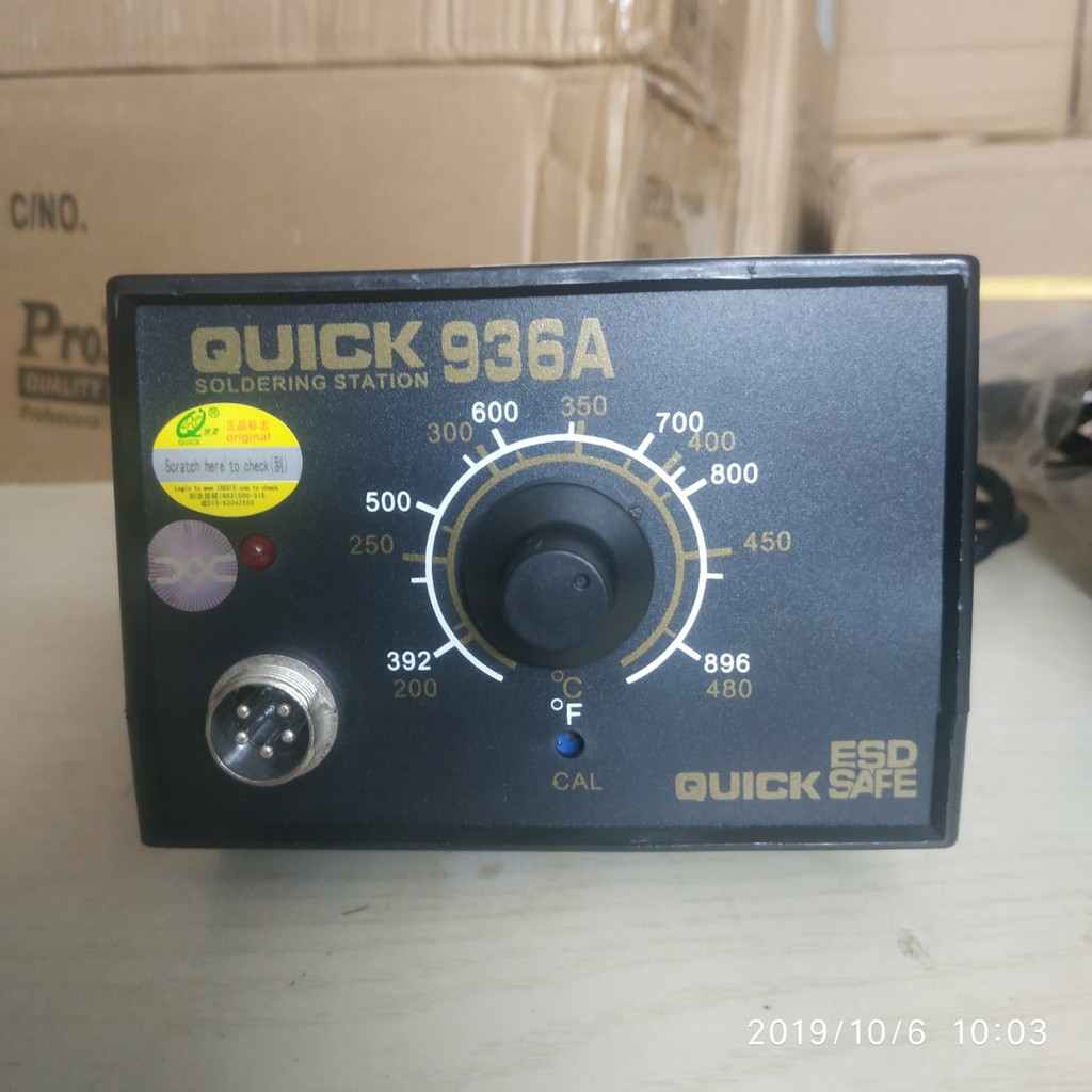 Máy hàn thiếc Quick 936A zắc đực | Shopee Việt Nam