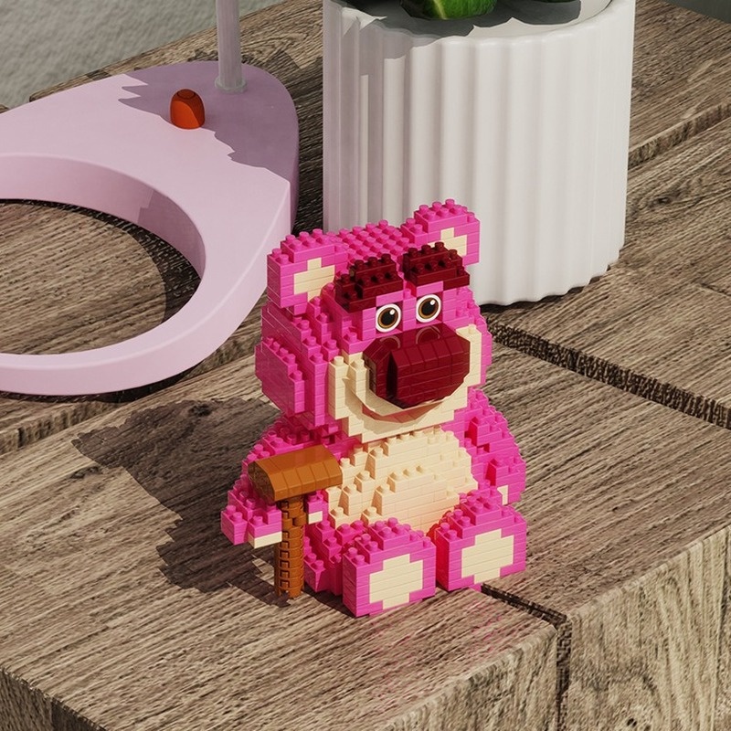 Đồ Chơi Lắp Ráp Lego Hình Mèo Và Chuột Dailu Lingna Belle Dâu Tây Gấu ...