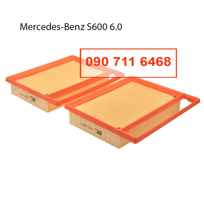Lọc gió động cơ xe Mercedes-Benz S600 6.0 2013, 2014, 2015, 2016, 2017 ...