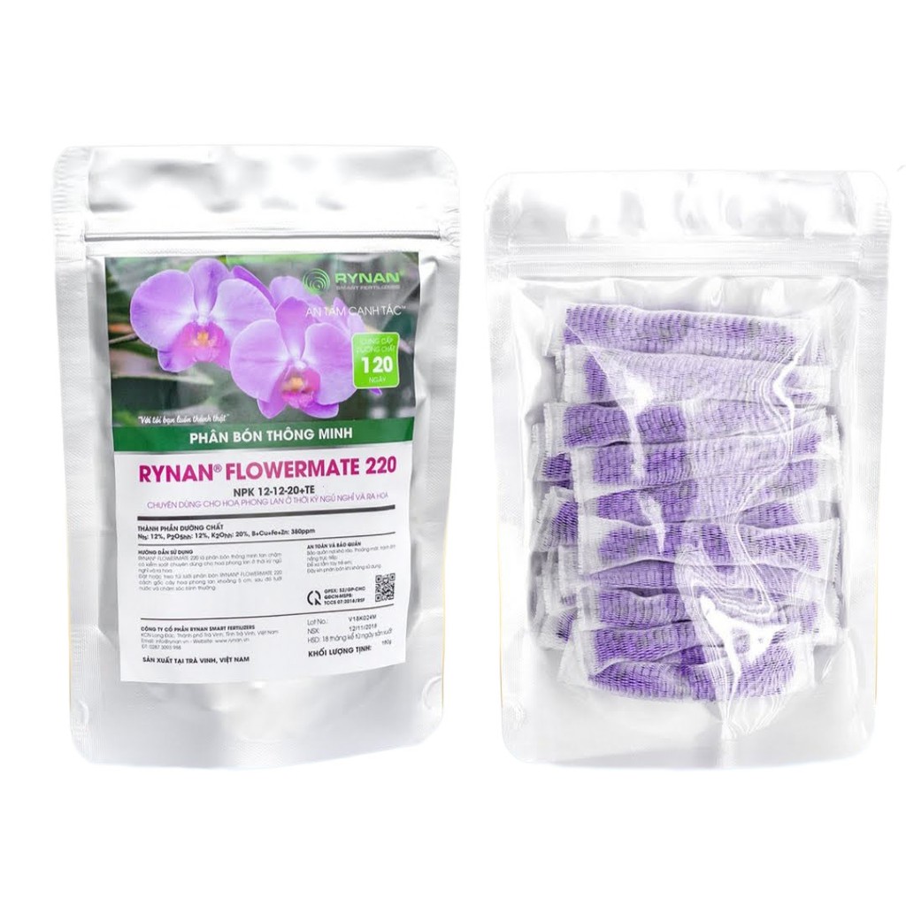 phân bón thông minh RYNAN® FLOWERMATE 220 - Quy cách Bịch 90g | Shopee ...