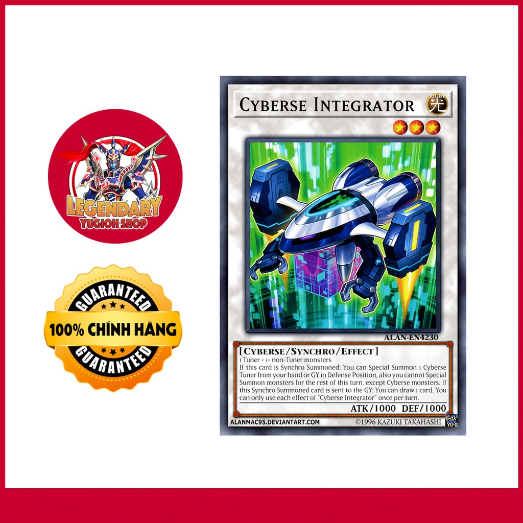 [Thẻ Bài Yugioh Chính Hãng] Cyberse Integrator | Shopee Việt Nam