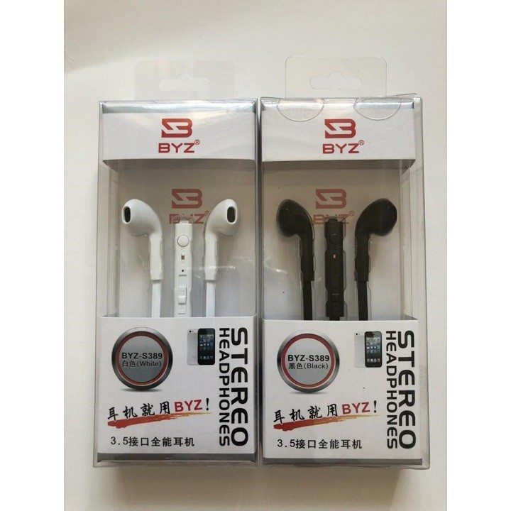 Tai nghe nhét tai BYZ S389 chính hãng | Shopee Việt Nam