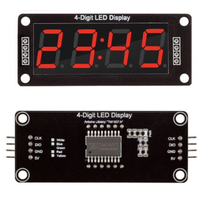 Module Hiển Thị 4 LED 7 Thanh TM1637 0.56 Inch (Màu Đỏ) | Shopee Việt Nam