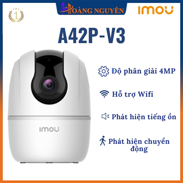 [CHÍNH HÃNG] Camera IP WIFI IMOU A42P-V3 4MP, Phát hiện chuyển động ...