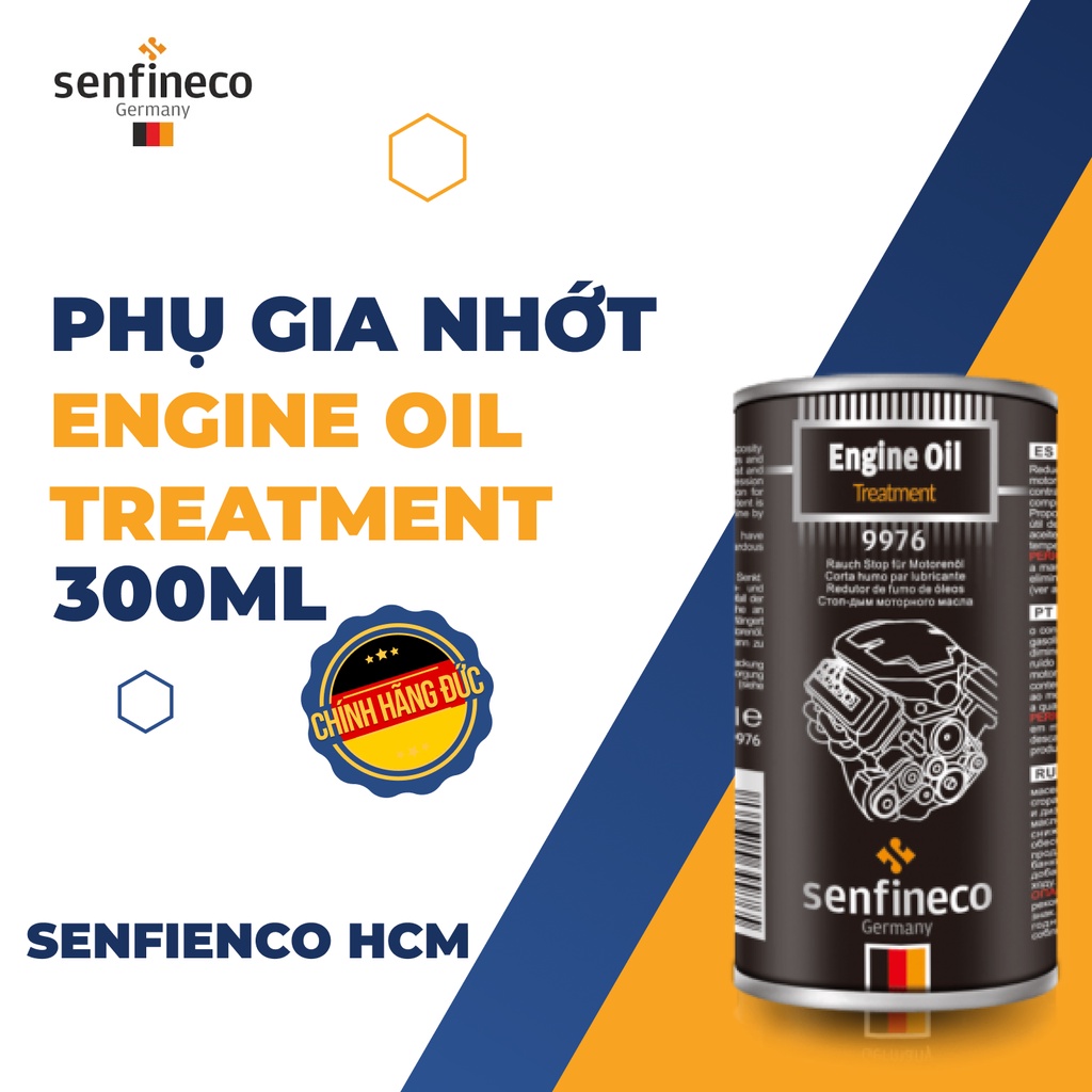 Phụ gia nhớt tăng chất lượng, giảm tiếng ồn của động cơ Senfineco ...