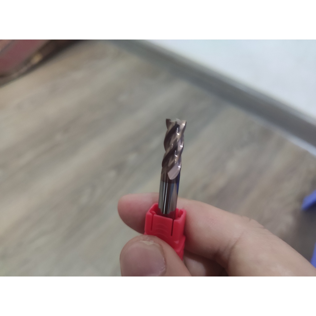 Dao phay hợp kim D10-D12 55HRC 4me- Gia công thép thường | Shopee Việt Nam