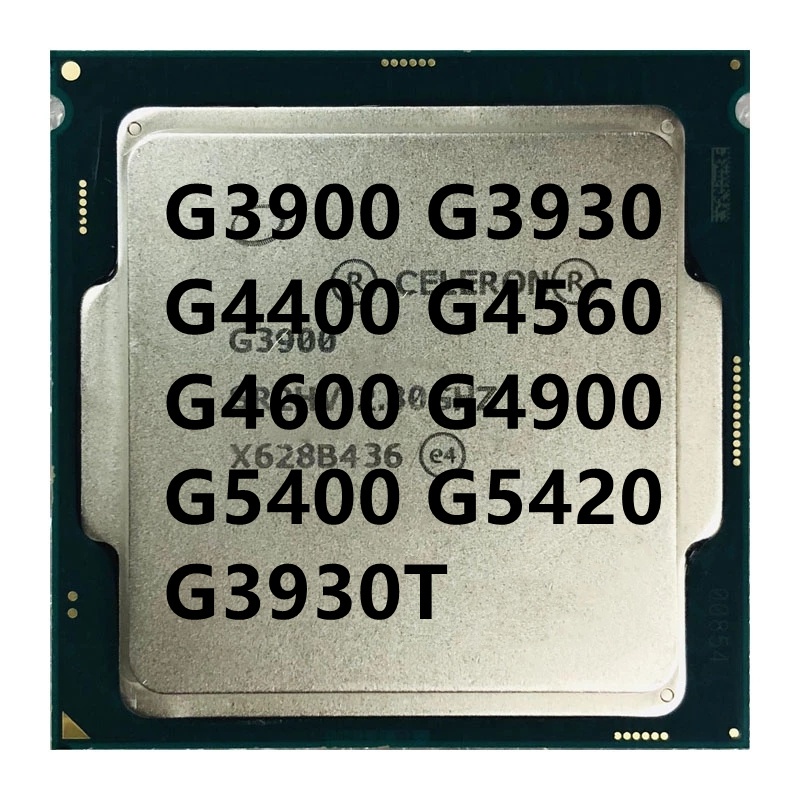 G3900 G3930 G4400 G4560 G4600 G4900 G5400 G5420 G3930T Bộ xử lý CPU lõi kép LGA 1151 | Shopee ...