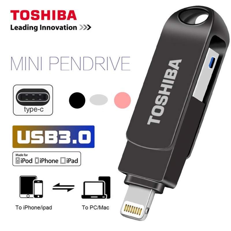 Ổ đĩa flash TOSHIBA 512GB USB 2 trong 1 OTG Type-c cho iOS | Shopee ...