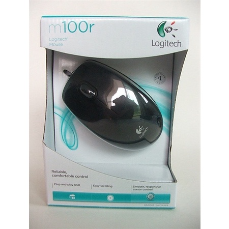 Chuột Mouse LOGITECH M100R Black USB | Shopee Việt Nam
