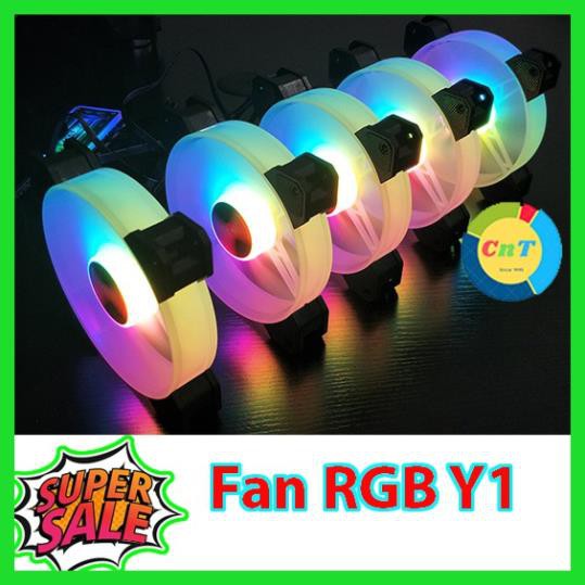 Fan RGB Coolmoon Y1 - Quạt Tản Nhiệt Máy Tính | Shopee Việt Nam