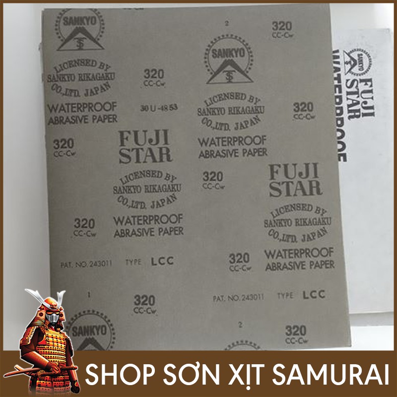 Giấy nhám Fuji Star độ nhám 320 (Made in Japan) | Shopee Việt Nam