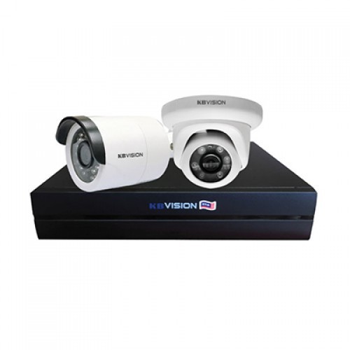 Bộ KIT 2 Camera IP + 1 Đầu Thu KBVISION KIT 2 - Bảo Hành Chính Hãng ...