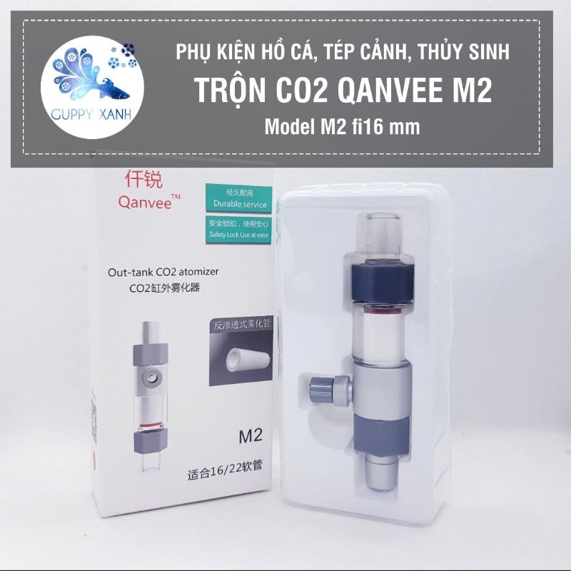 Trộn co2 qanvee M1 và M2 fi 12 và fi 16 siêu mịn không thấy co2 | Shopee Việt Nam