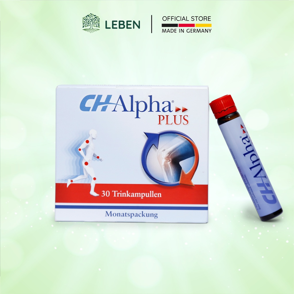 Collagen dạng nước hỗ trợ xương khớp hoạt động hiệu quả.- QUIRIS CH-ALPHA® PLUS – Hộp 30 ống x ...