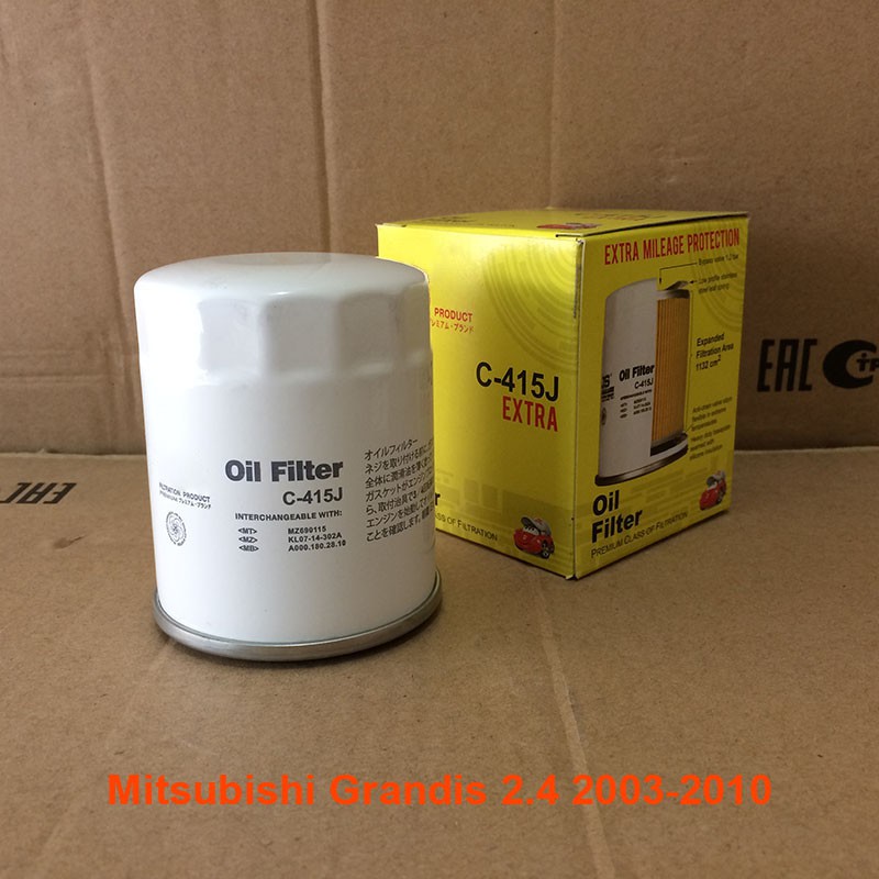 Lọc nhớt Mitsubishi Grandis 2.4L 2003-2010 mã C415J của JS Asakashi ...