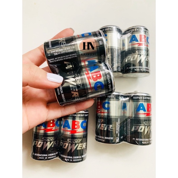 Bộ 02 Viên Pin ABC Super Power C 1.5V Made In Indonesia | Shopee Việt Nam