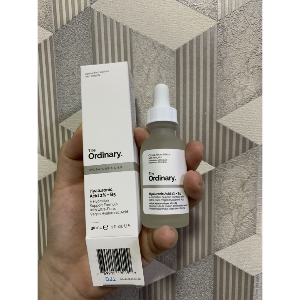 [Bill hãng] HA + B5 Tinh chất The Ordinary Hyaluronic Acid 2% + B5 ...