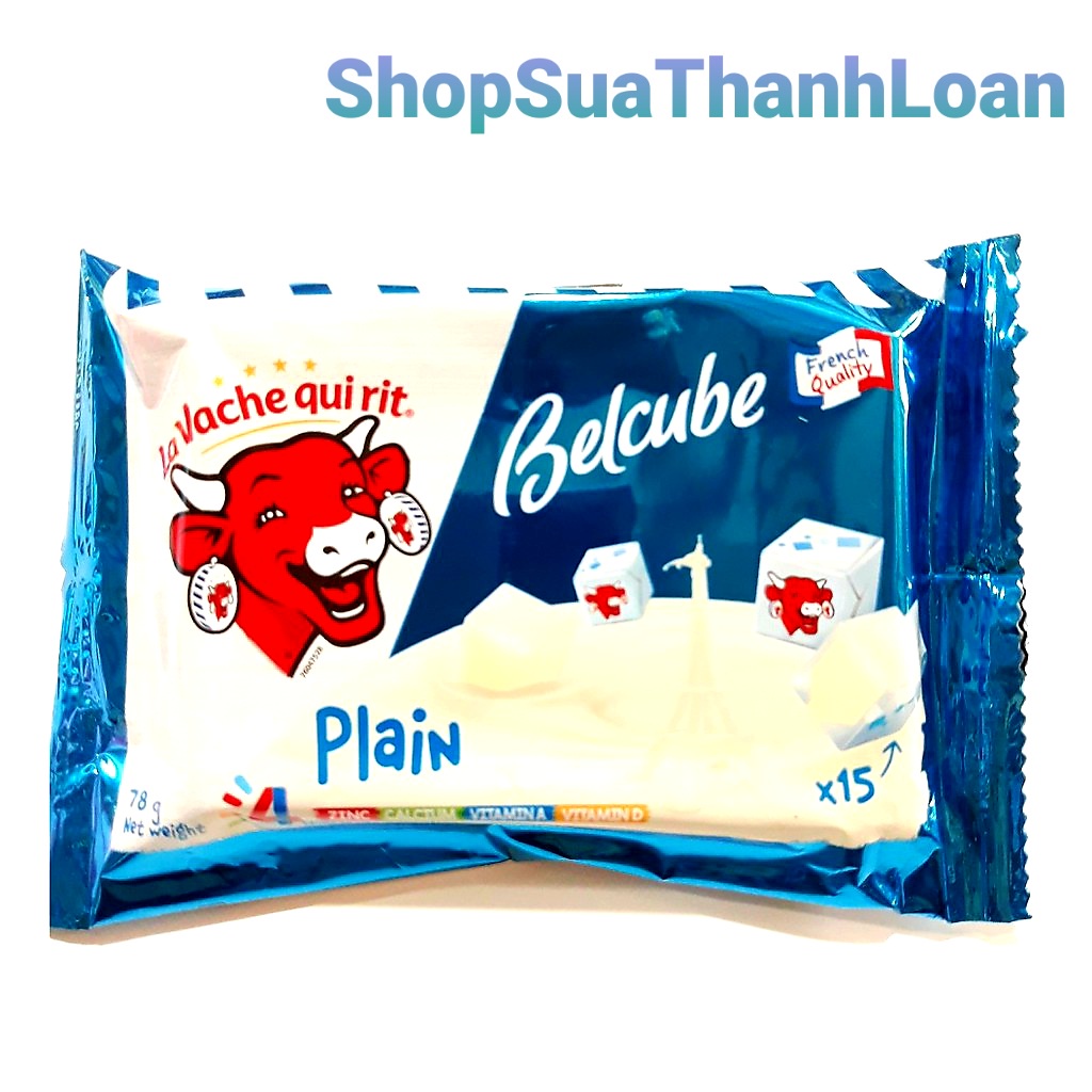 [HSD T6-2026] Phô Mai Vuông Belcube Vị Sữa 78g | Shopee Việt Nam