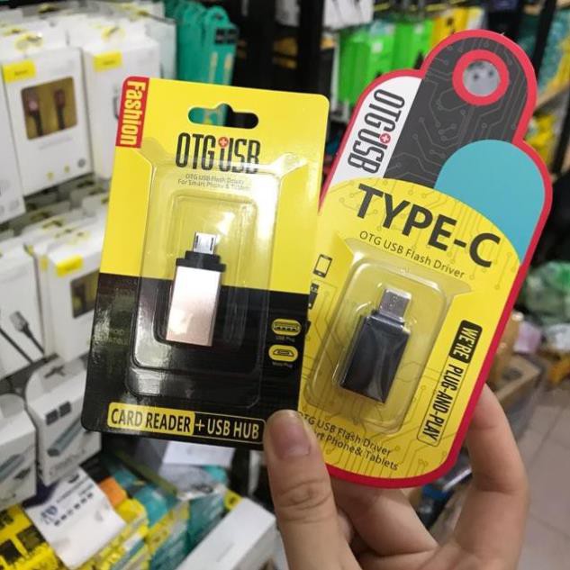 Cáp otg type C và micro | Shopee Việt Nam