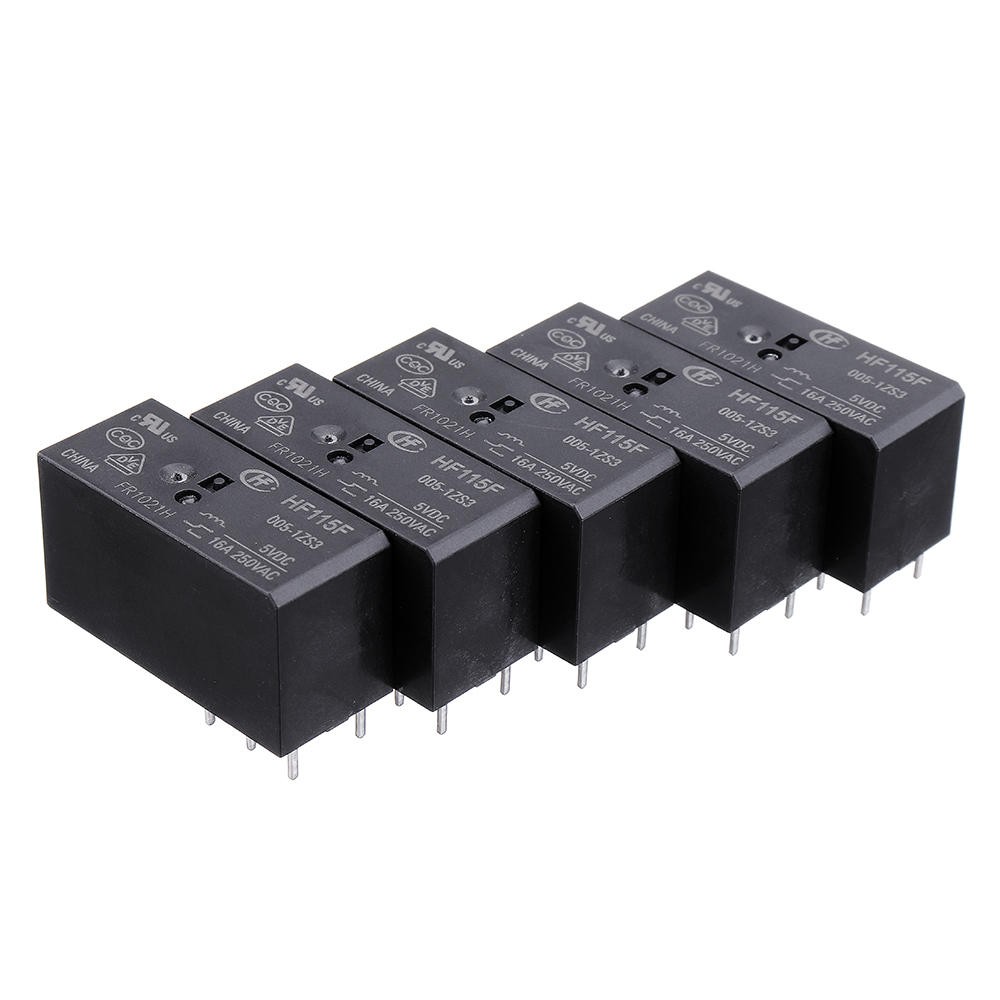 Relay HF115F 024-1ZS3 8 chân 16A | Shopee Việt Nam