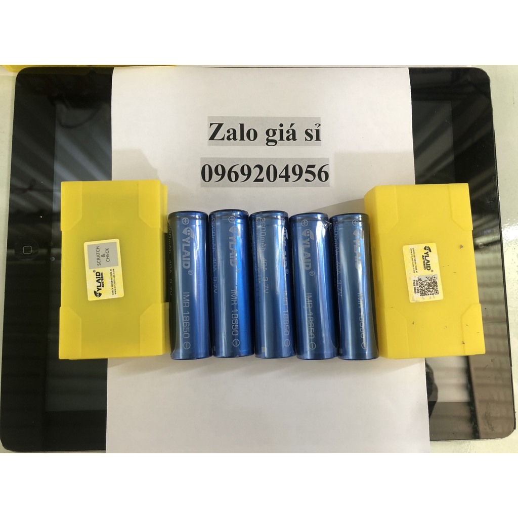 cell pin cylaid 2600mah 40a 3,7v chính hãng mới 100% | Shopee Việt Nam