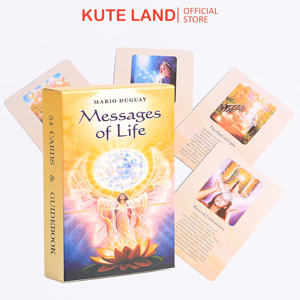 Bài Oracle Message of Life Oracle 54 Lá Tặng Đá Thanh Tẩy E21 | Shopee ...