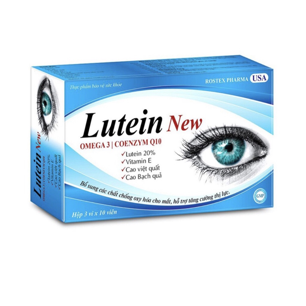 Viên Uống Bổ Mắt Lutein New Omega 3 Giúp Tăng Cường Thị Lực, Giảm Khô ...