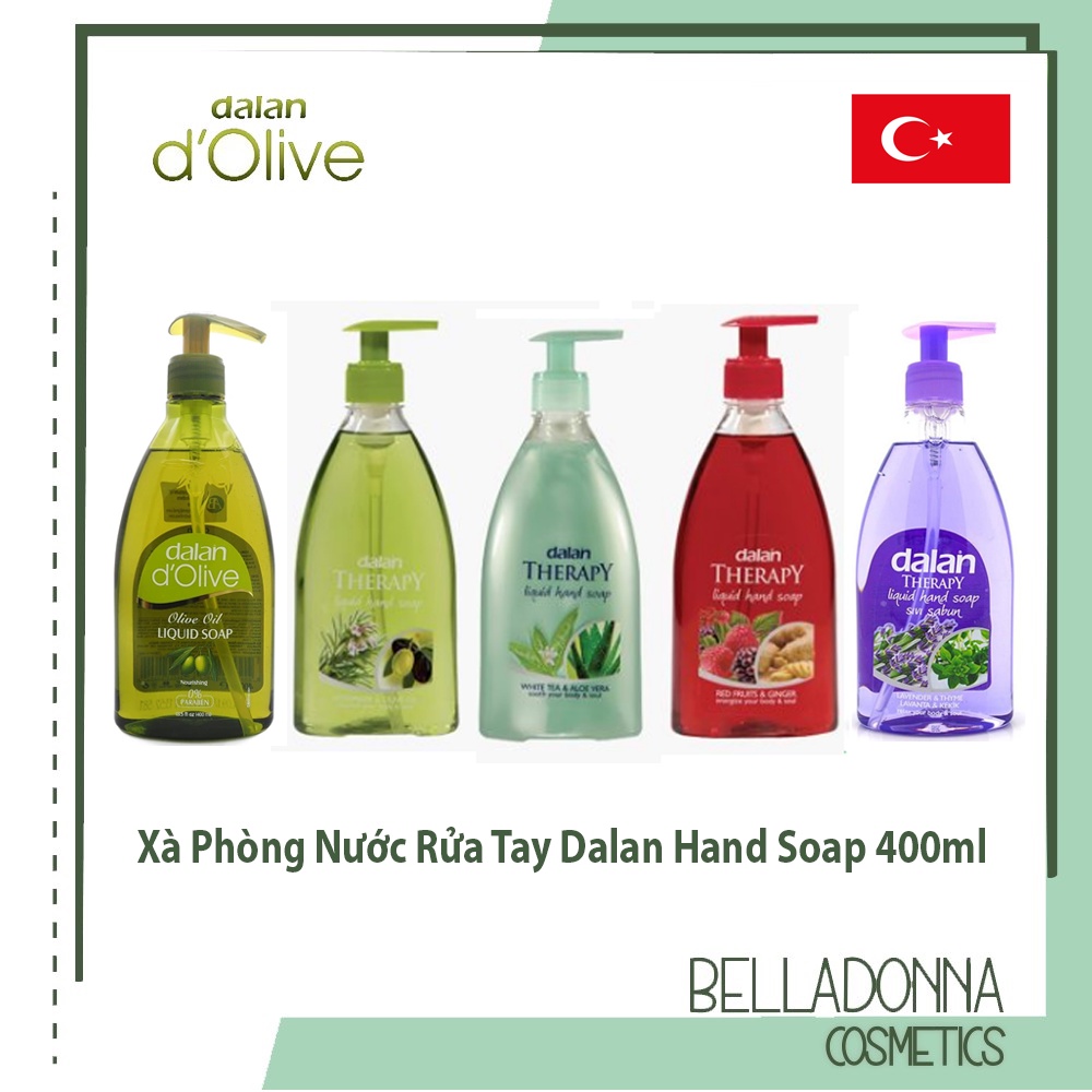 [CHÍNH HÃNG] Xà Phòng Nước Rửa Tay Dalan Hand Soap 400ml | Shopee Việt Nam