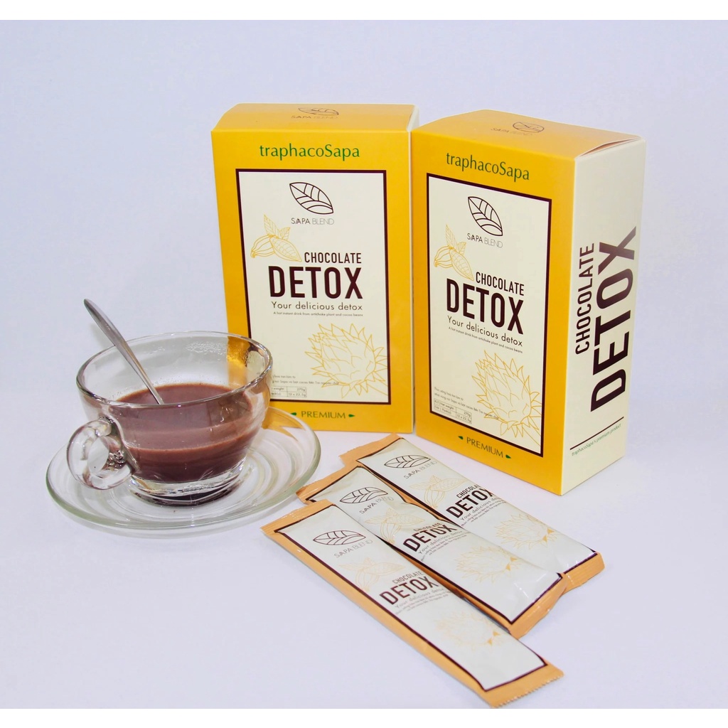 Thức uống Chocolate Detox với Actiso bổ sung dinh dưỡng Traphaco Sapa ...