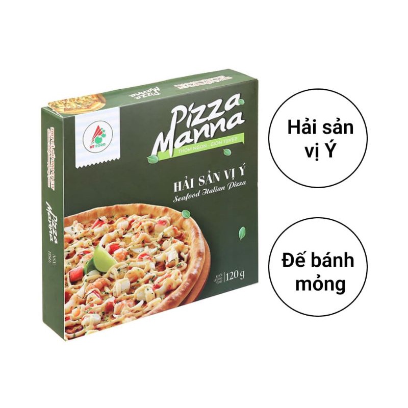 Pizza hải sản vị Ý Manna 120g | Shopee Việt Nam