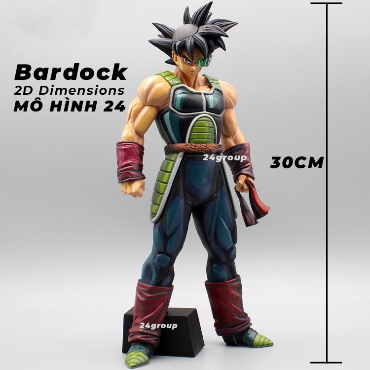 Mô hình cao cấp Bardock 2D sơn Color Edition phiên bản Manga Dimensions ...