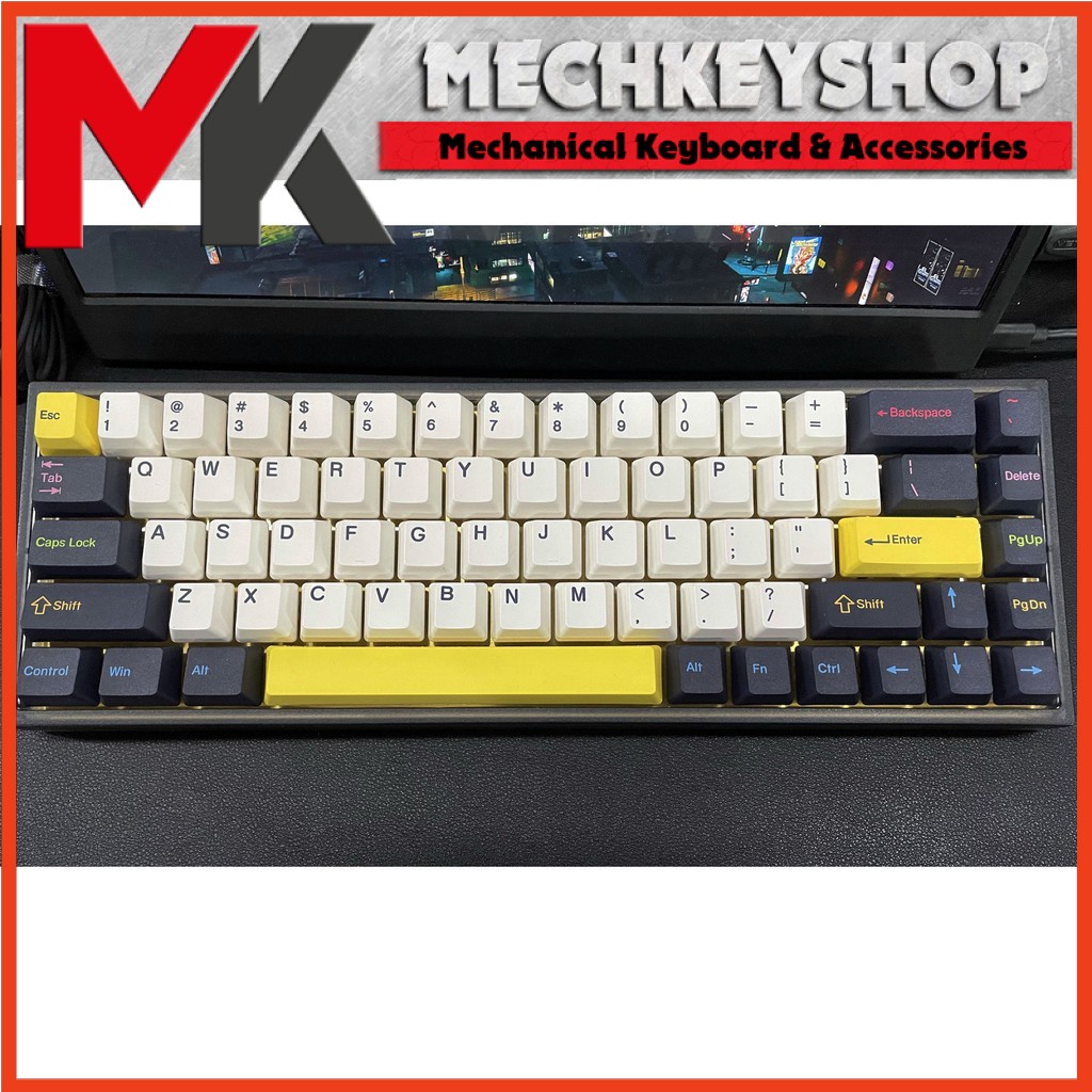 Bàn phím cơ Keydous NJ68 Max kết nối 3 chế độ Bluetooth, wireless 2.4G, dây type C | Shopee Việt Nam