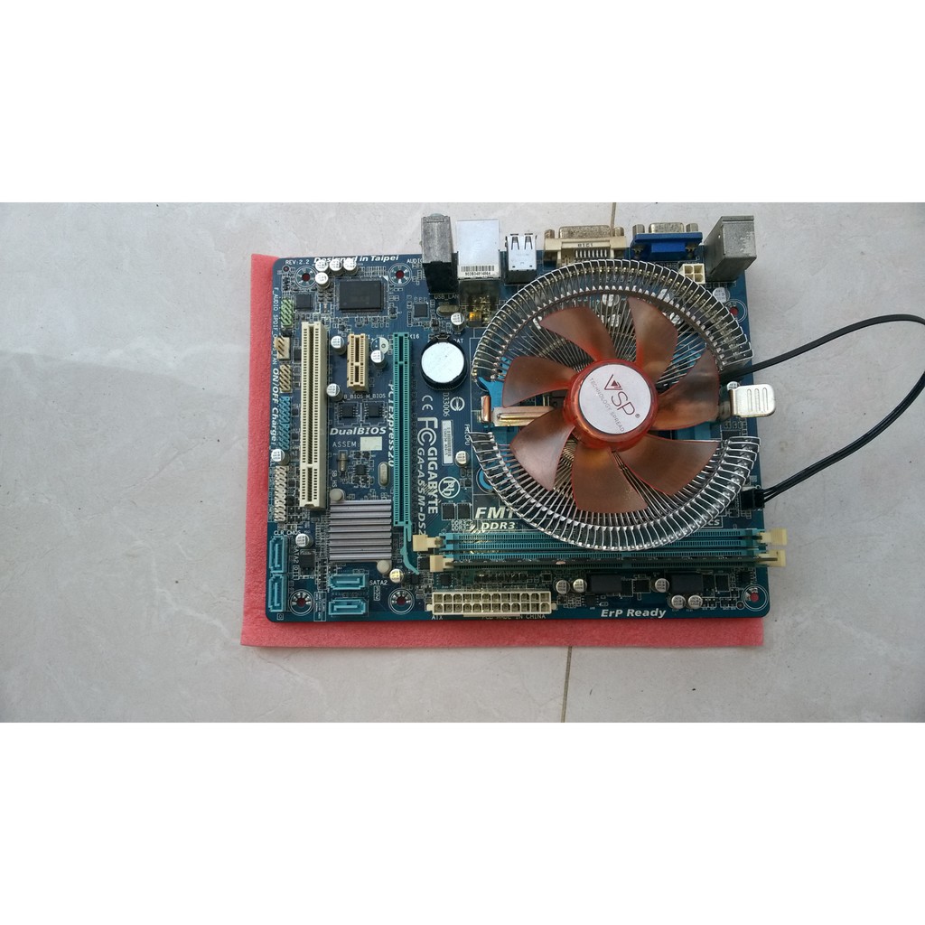 COMBO MAIN AMD GIGABYTE FM1 KHÔNG QUẠT TẢN NHIỆT | Shopee Việt Nam