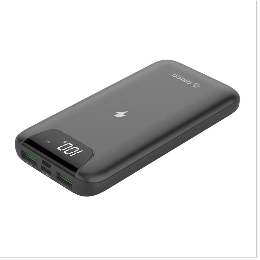 Pin Sạc Dự Phòng Tích hợp sạc không dây & màn hình LED 10000 mAh Orico ...