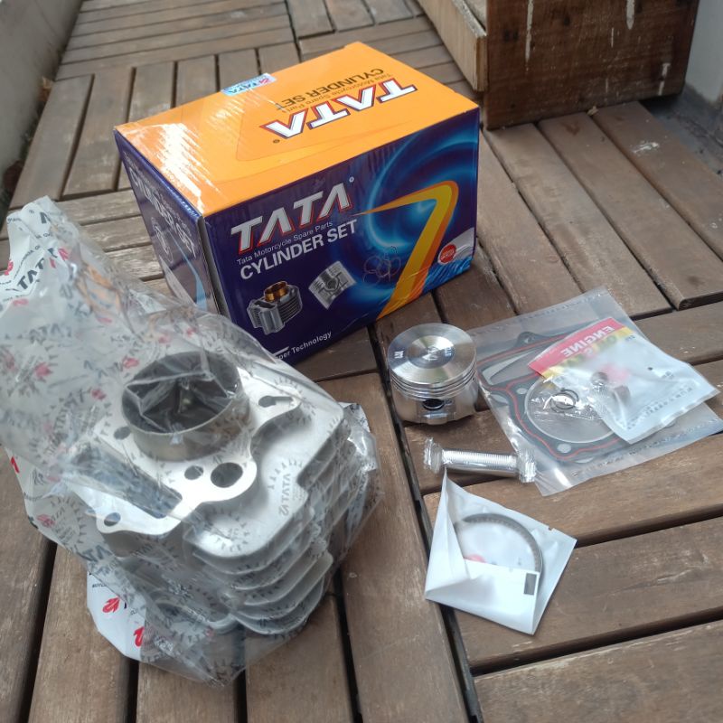 Bộ nòng, xi lanh wave 110 (108cc) gang std cos 0 hiệu TATA | Shopee ...