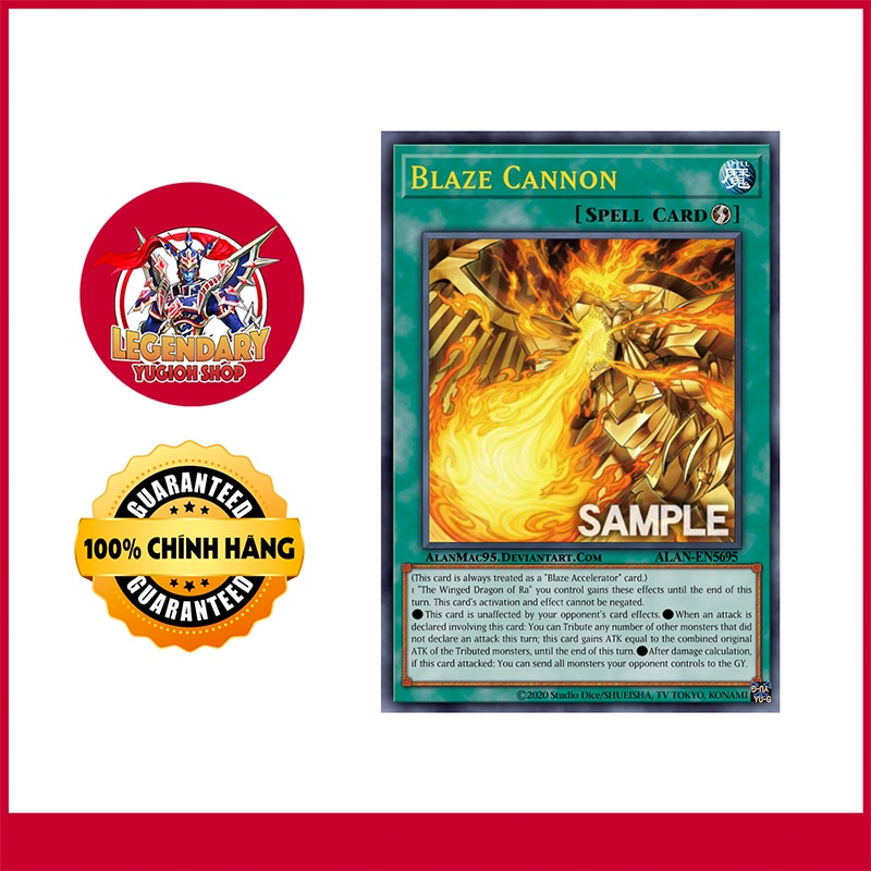 [EN-JP][Thẻ Bài Yugioh Chính Hãng] Blaze Cannon | Shopee Việt Nam