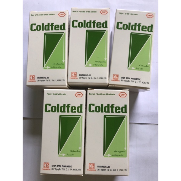 Coldfed chai 80 viên (chính hãng Pharmedic) | Shopee Việt Nam