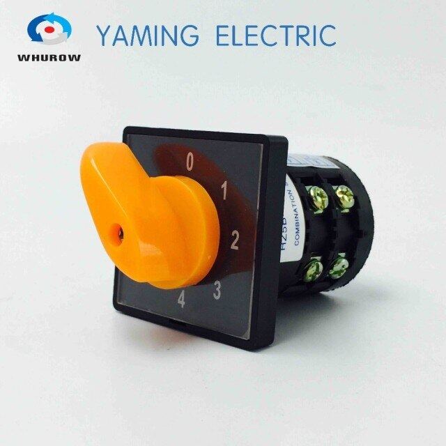 4 Vị Trí Quay Cam Switch 380v 20a 2 Pha Động Cơ Điện Chuyển Đổi Bộ Chọn ...