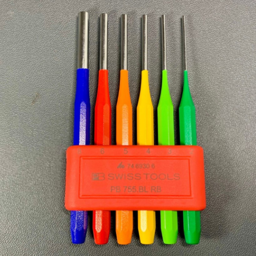 BỘ ĐỤC CHỐT 6 CÂY NHIỀU MÀU PB SWISS TOOLS PB 755.B RB - CHÍNH HÃNG THỤY SỸ | Shopee Việt Nam