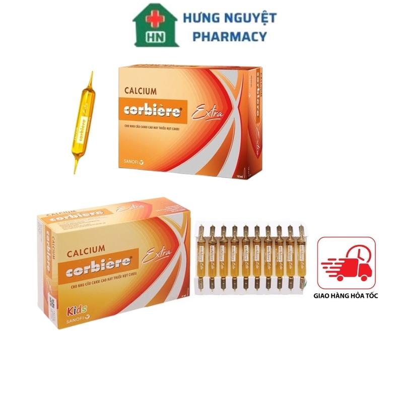 CALCIUM CORBIERE Extra bổ sung Canxi hỗ trợ phòng ngừa loãng xương hộp 30 ống | Shopee Việt Nam