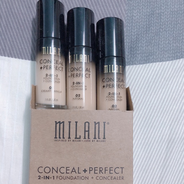 Kem Nền Milanin Conceal + Perfect 2-in-1 | Shopee Việt Nam