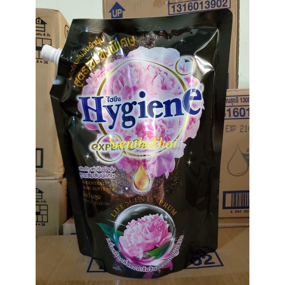 Nước xả vải đậm đặc Hygiene màu Đen túi 1150ml Thái lan | Shopee Việt Nam