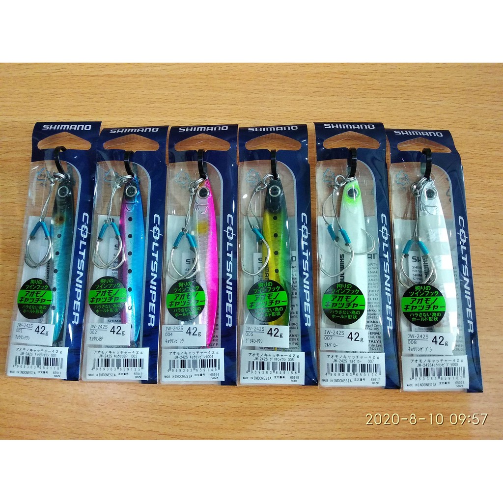 Mồi Jig Shimano Coltsniper Aomono Catcher JW242S - 42g | Shopee Việt Nam