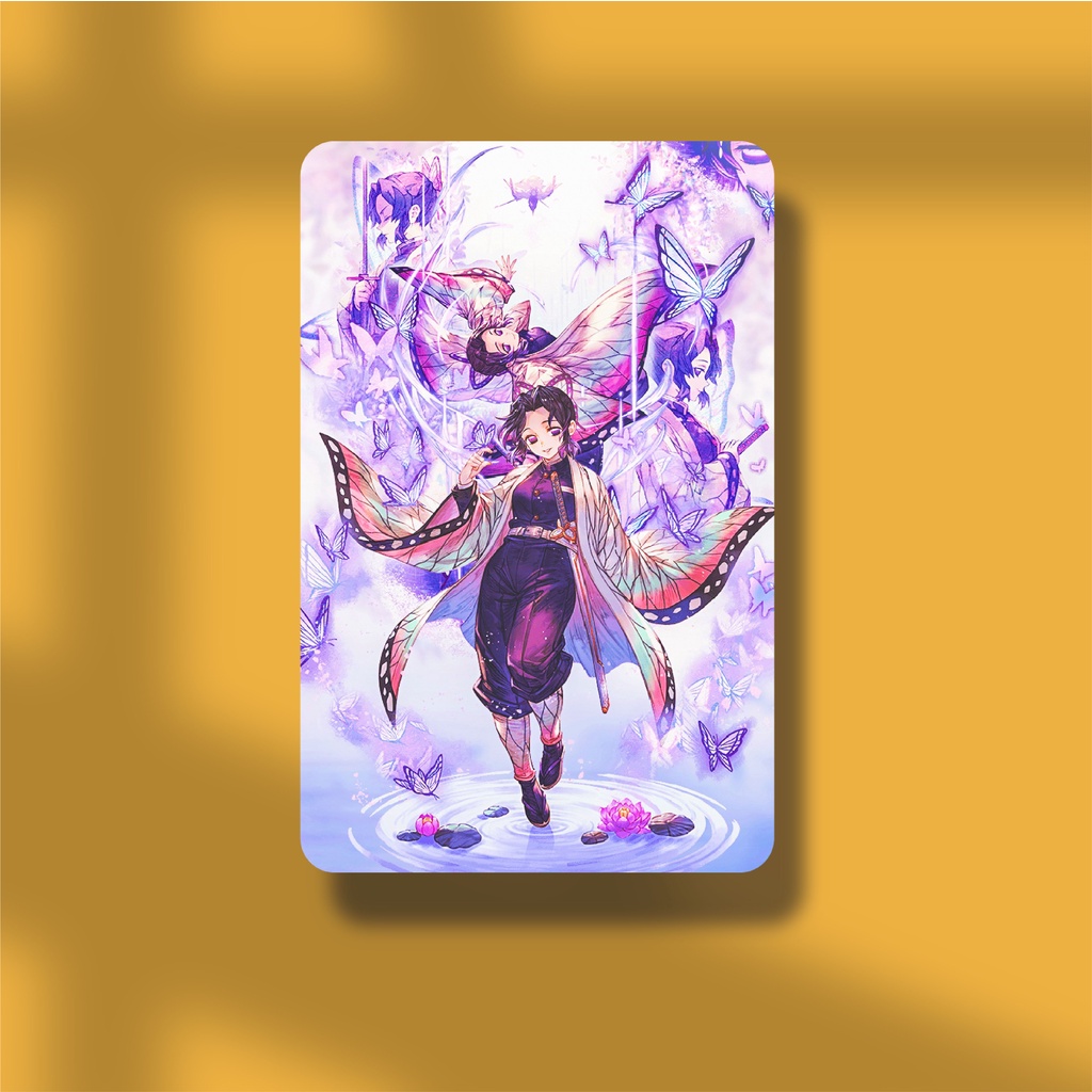 [ PHOTOCARD ] Thẻ Card Bo Góc Nhân Vật Shinobu Kocho Anime Kimetsu No ...