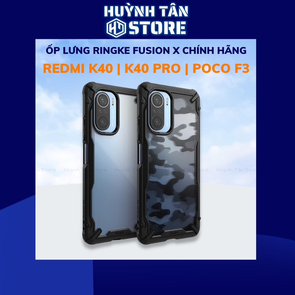 Ốp lưng redmi k40 k40 pro poco f3 f3 pro RINGKE chính hãng trong suốt ...