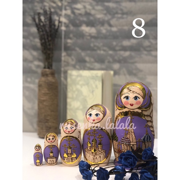 Búp bê Nga (Matryoshka - 5 packs) | Shopee Việt Nam