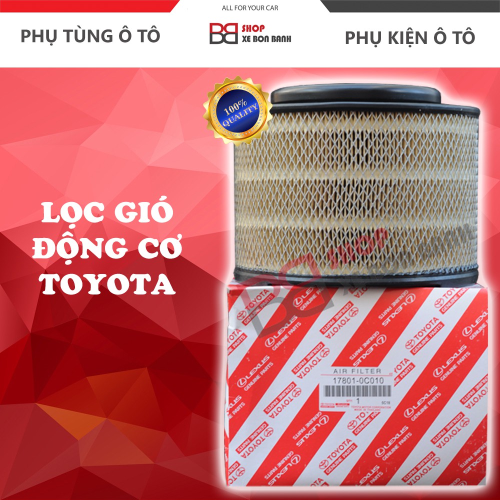 Lọc Gió Động Cơ Toyota Fortuner, Hilux, Innova 2016 | Shopee Việt Nam