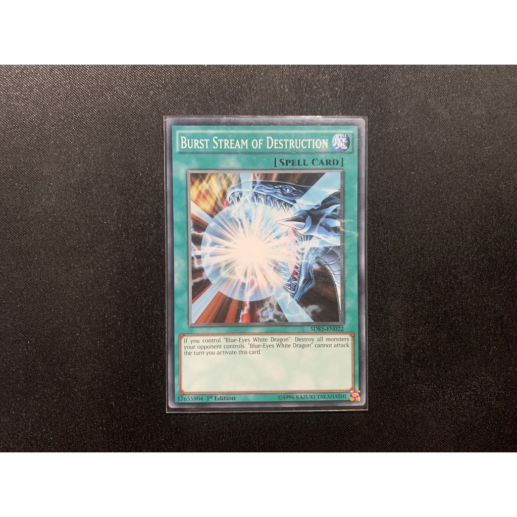 Thẻ Bài Yugioh Chính Hãng Burst Stream of Destruction - SDKS-EN022 ...